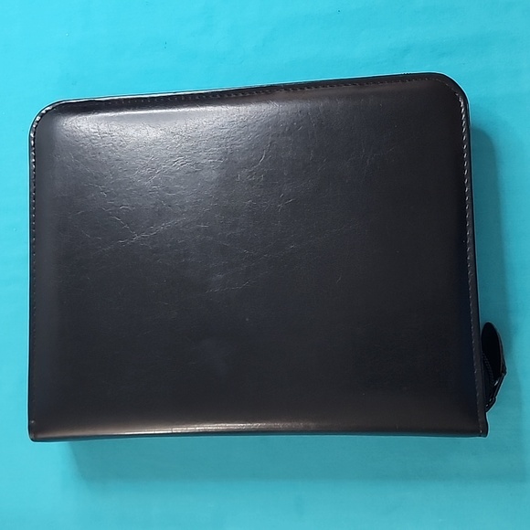 Day-Timer | Office | Vintage Daytimer Black Leather 7ring Planner ...